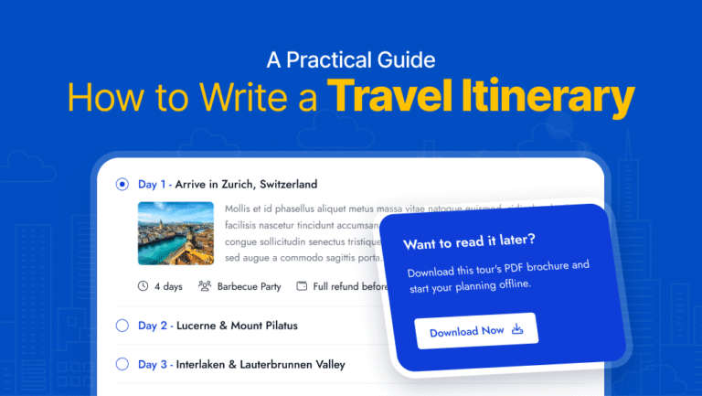 How to Write a Travel Itinerary Easily in 2025 - Tourfic
