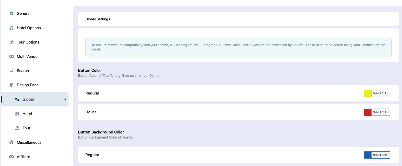Design Panel - Themefic