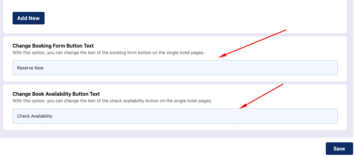 Hotel Options - Themefic