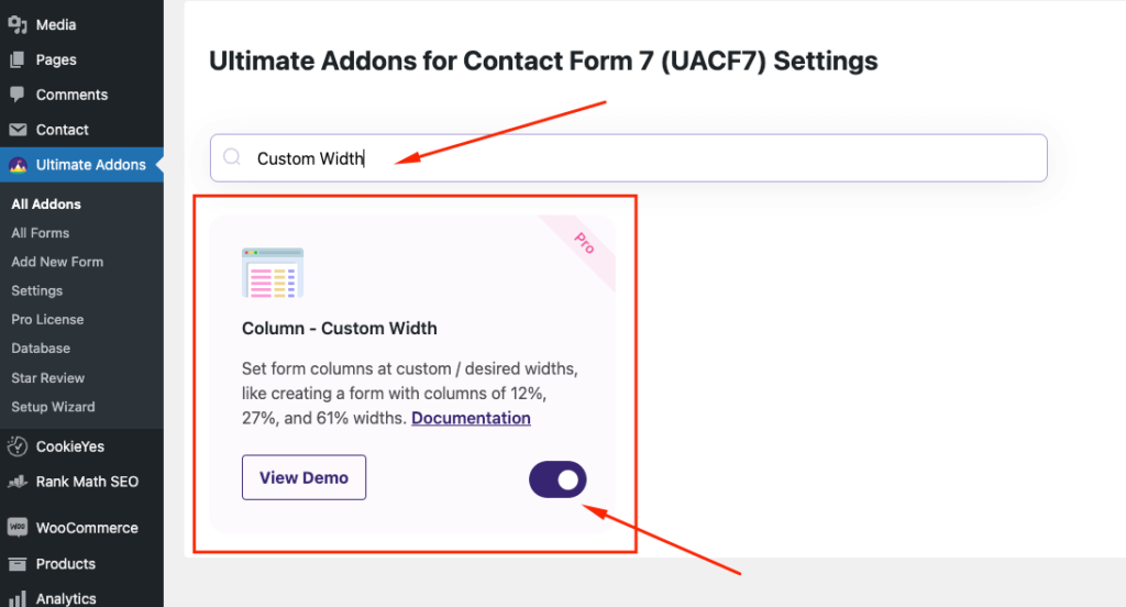 How To Create Custom Columns For Contact Form 7 - Themefic