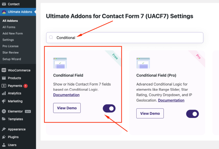 How To Set Up Contact Form 7 Conditional Fields With Free Plugin - Themefic