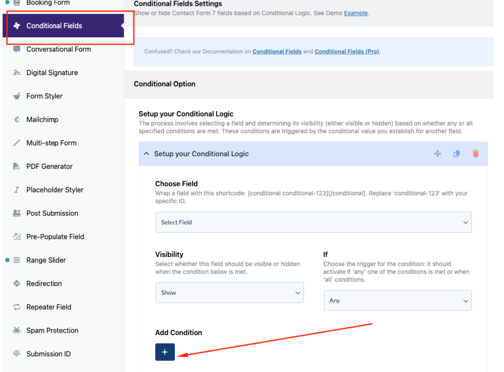 How To Set Up Contact Form 7 Conditional Fields With Free Plugin - Themefic