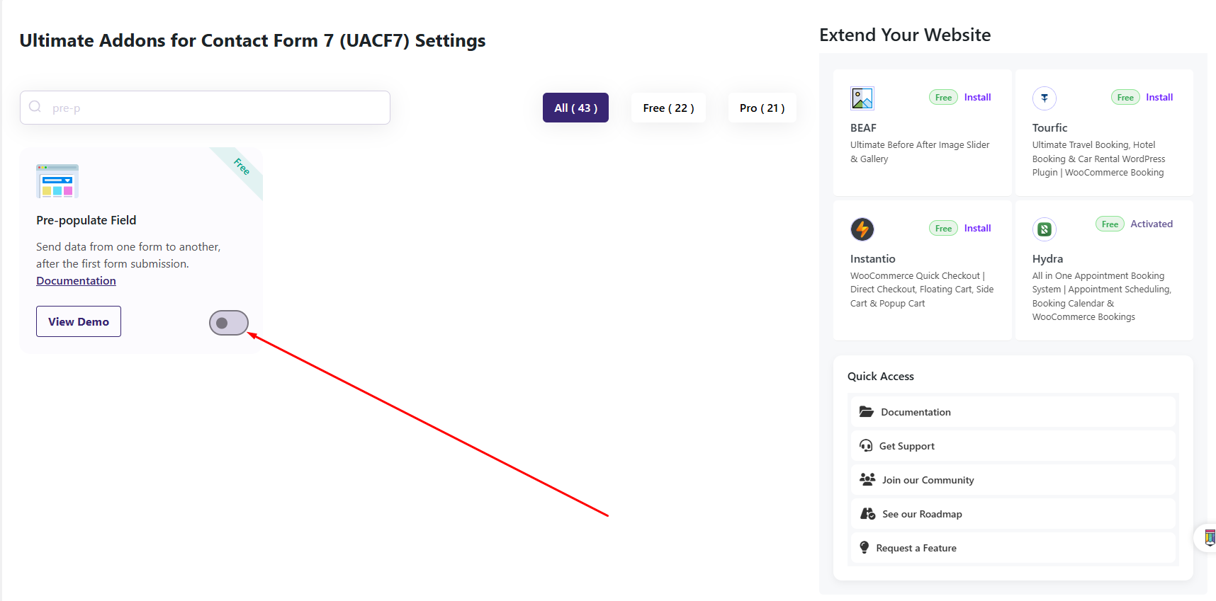 Contact Form 7 Pre Populate Fields - Themefic