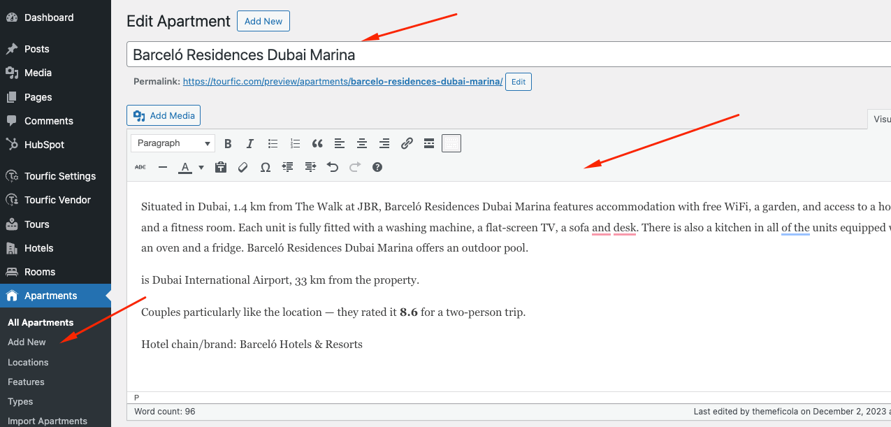 General Settings - Themefic