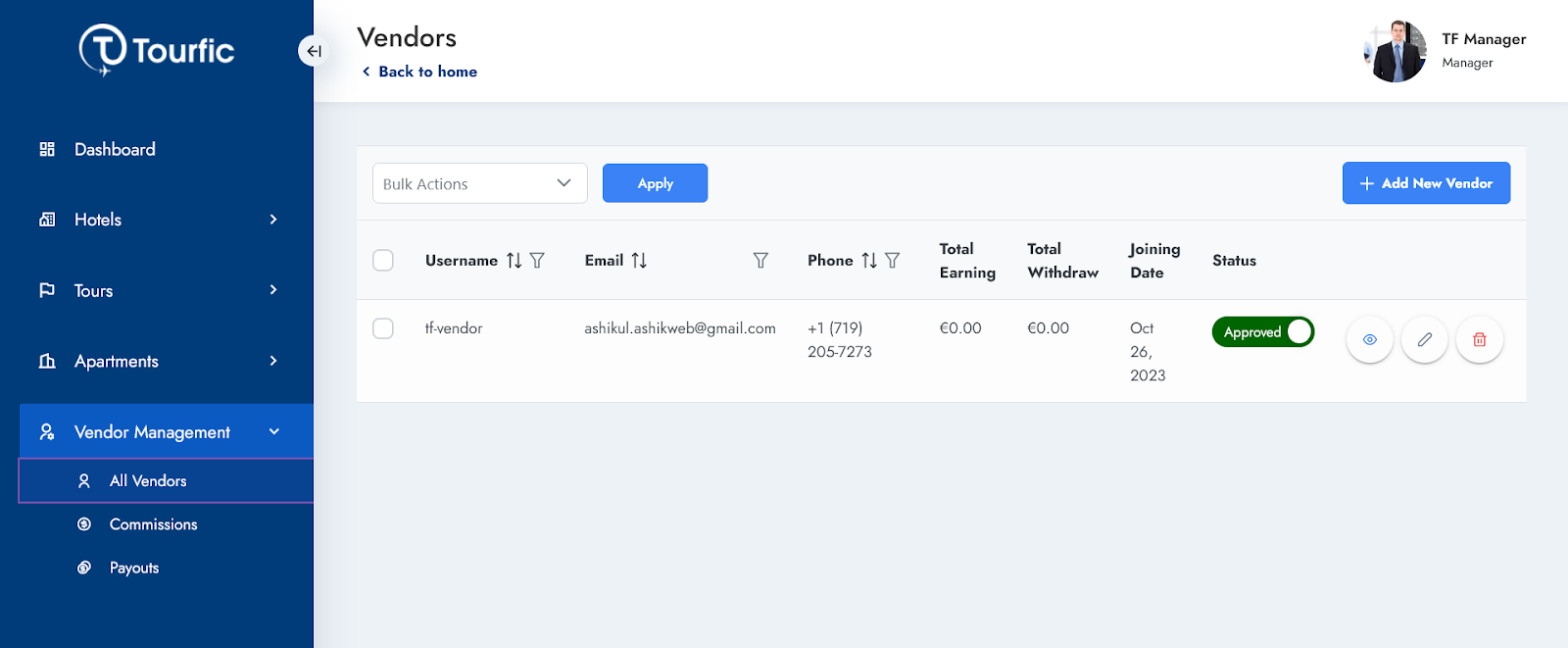 Multi-Vendor Manager - Themefic